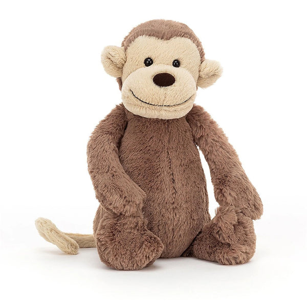 Jellycat Medium Bashful Monkey | Baby & Kids Soft Toys | MORI UK