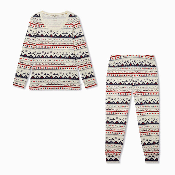 Fairisle Women's Pyjamas | Matching Christmas Pyjamas - MORI UK