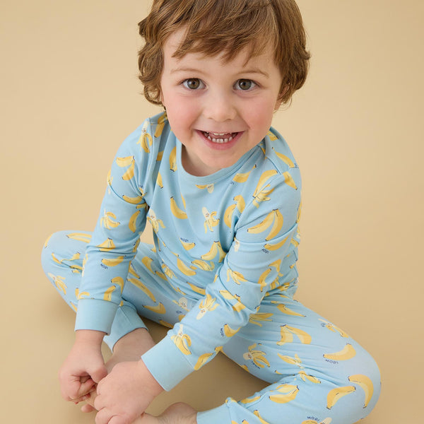 Shop Banana Bunch Pyjamas in Soft Modal | MORI UK