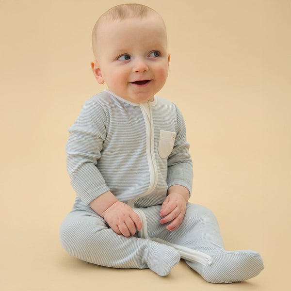 Clever Zip Sleepsuit | Two-Way Zip | Newborn to Toddler | MORI UK