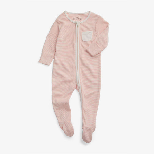 Clever Zip Sleepsuit | Two-Way Zip | Newborn to Toddler | MORI UK