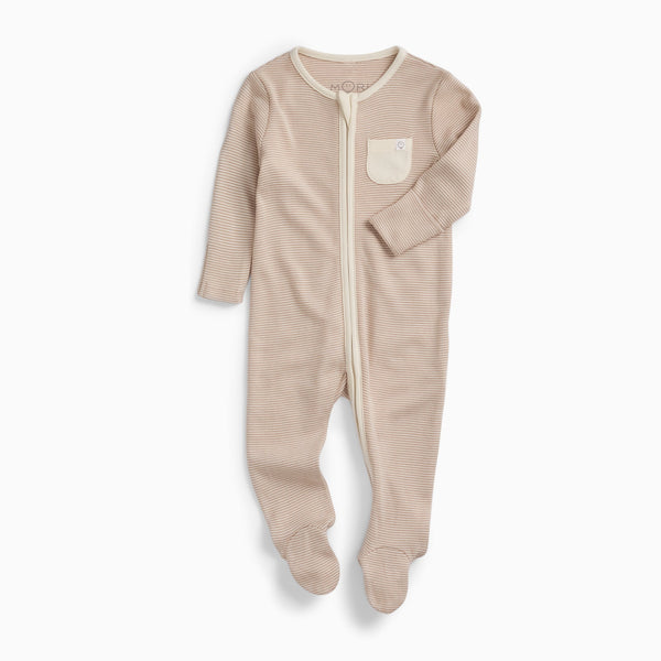 Clever Zip Sleepsuit | Two-Way Zip | Newborn to Toddler | MORI UK