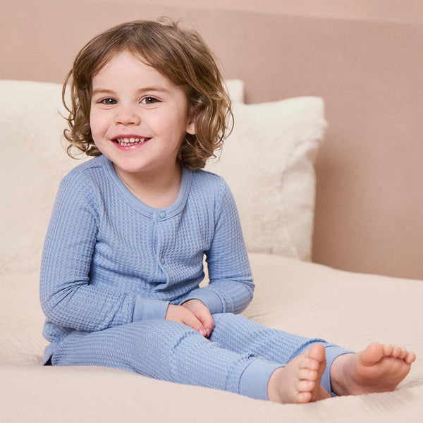 Waffle Pyjamas | Organic Baby Sleepwear | MORI UK