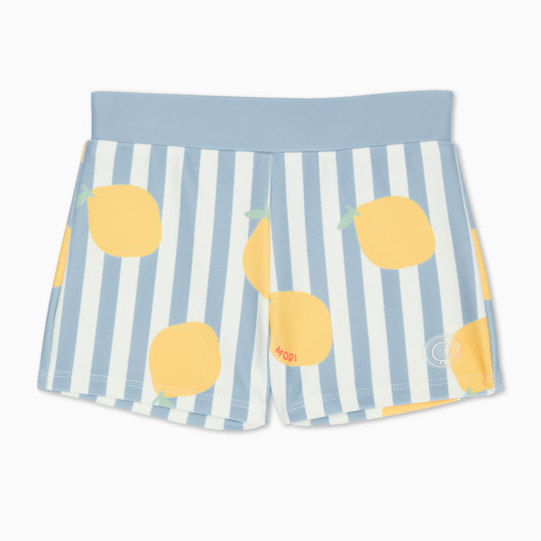 Lemon Swim Shorts | Baby Summer Swimwear | MORI UK