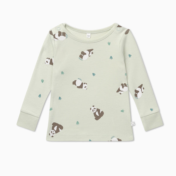 Panda Print Pyjamas | Organic Baby Sleepwear | MORI