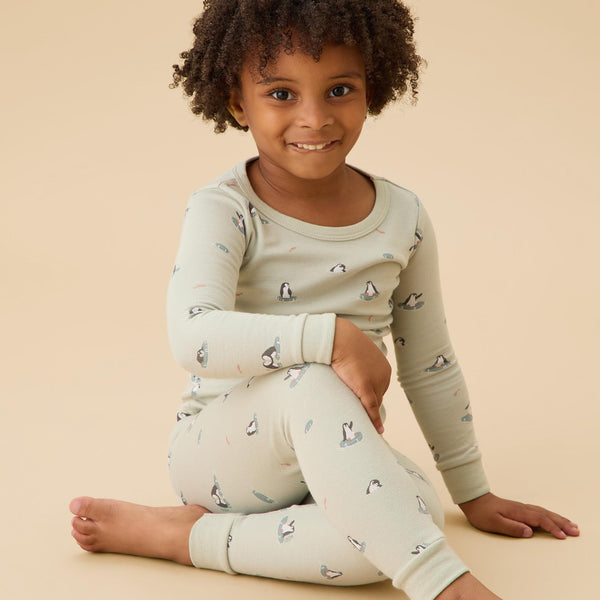 Shop Penguin Pyjamas in Soft Organic Fabric | MORI UK