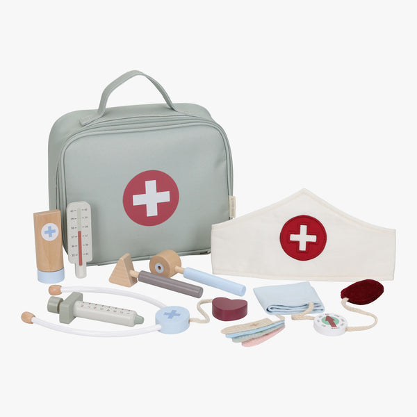 Buy Little Dutch Wooden Doctor Set FSC | MORI UK