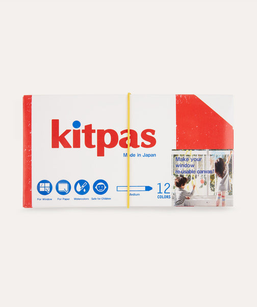 Kitpas Crayon Large 12 Colours UK