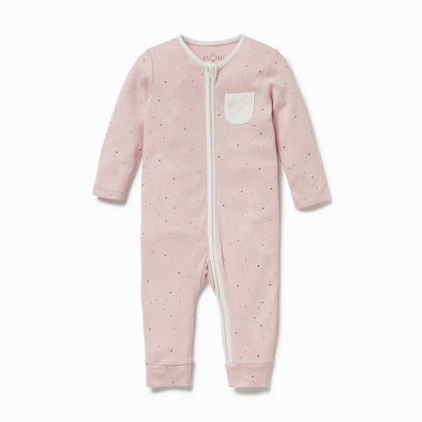 Clever Zip Sleepsuit | Two-Way Zip | Newborn to Toddler | MORI UK