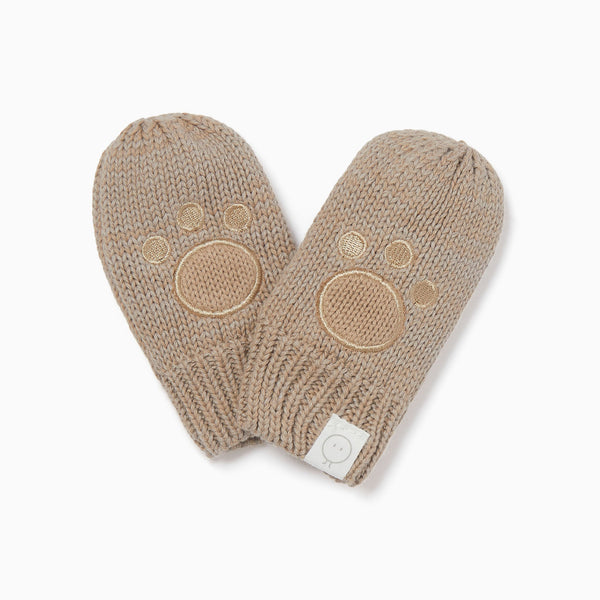 Bear Knitted Trapper Hat & Mittens Set | Baby Accessories | MORI