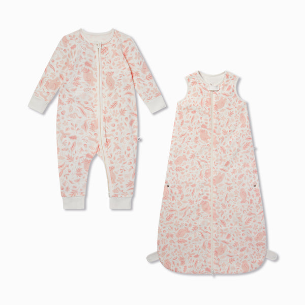 Gruffalo Foxglove Pink Front Opening Bedtime Set 1.5 TOG | Baby ...