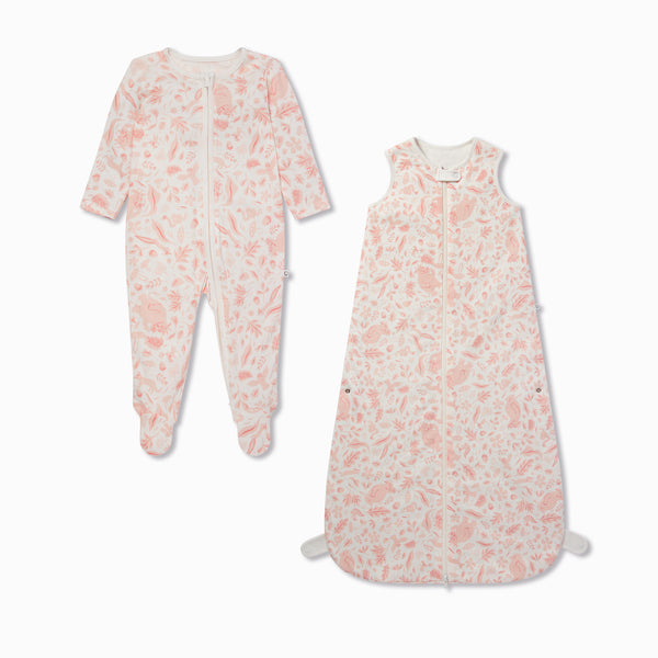 Gruffalo Foxglove Pink Front Opening Bedtime Set 1.5 TOG | Baby ...