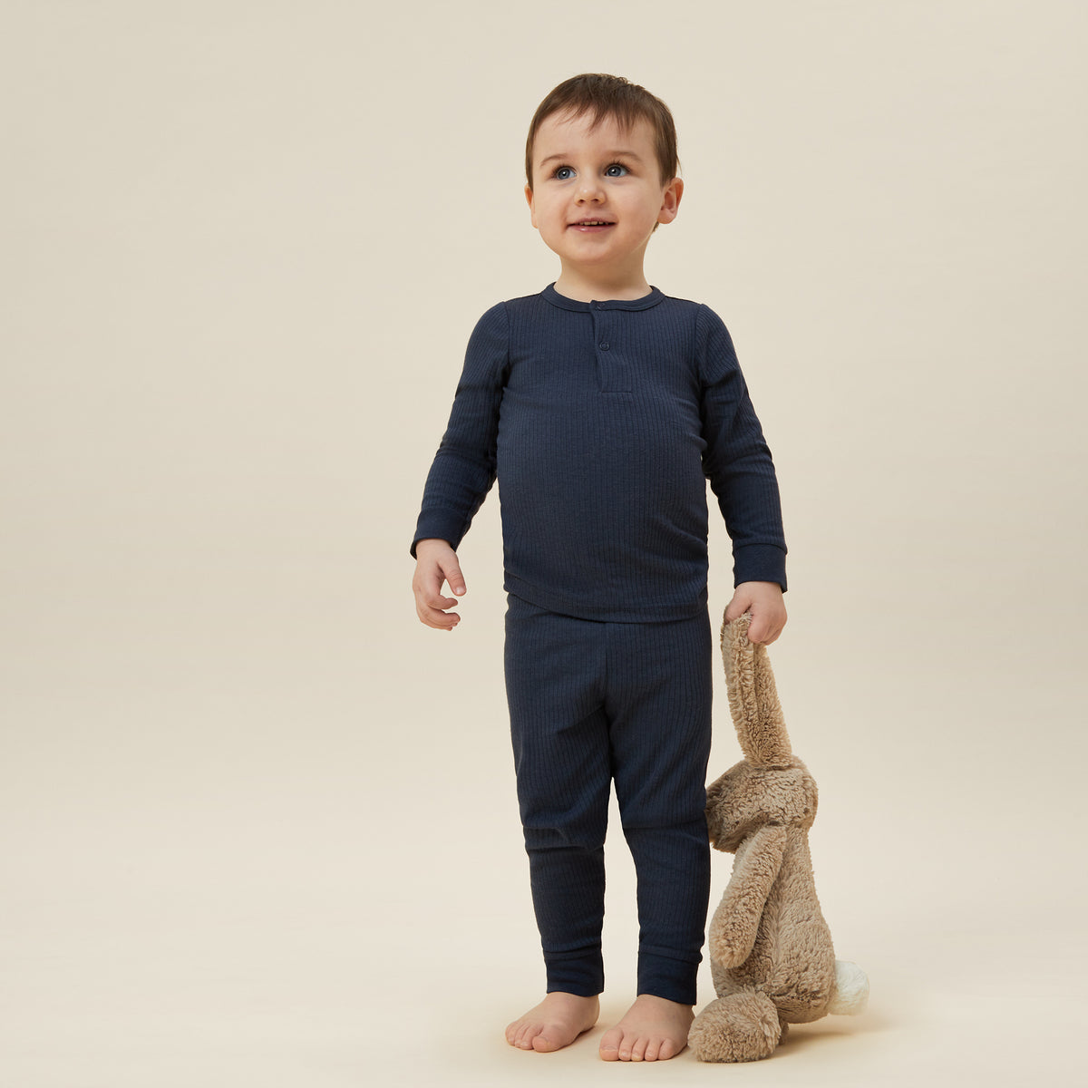 Ribbed Baby Pyjama Set | Bamboo Baby Clothes | Baby Mori