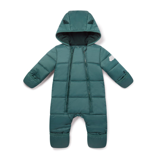 Recycled Waterproof Padded Snowsuit | Baby Clothes | MORI UK