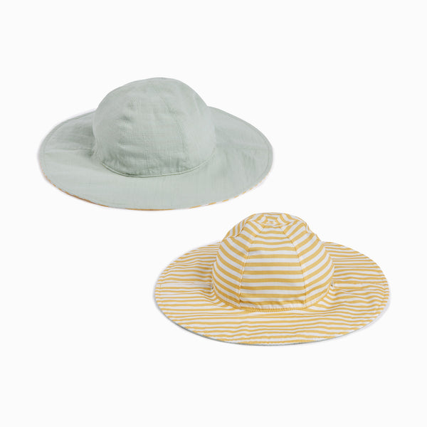 Reversible Floppy Sun Hat | Organic Cotton Hats | MORI UK