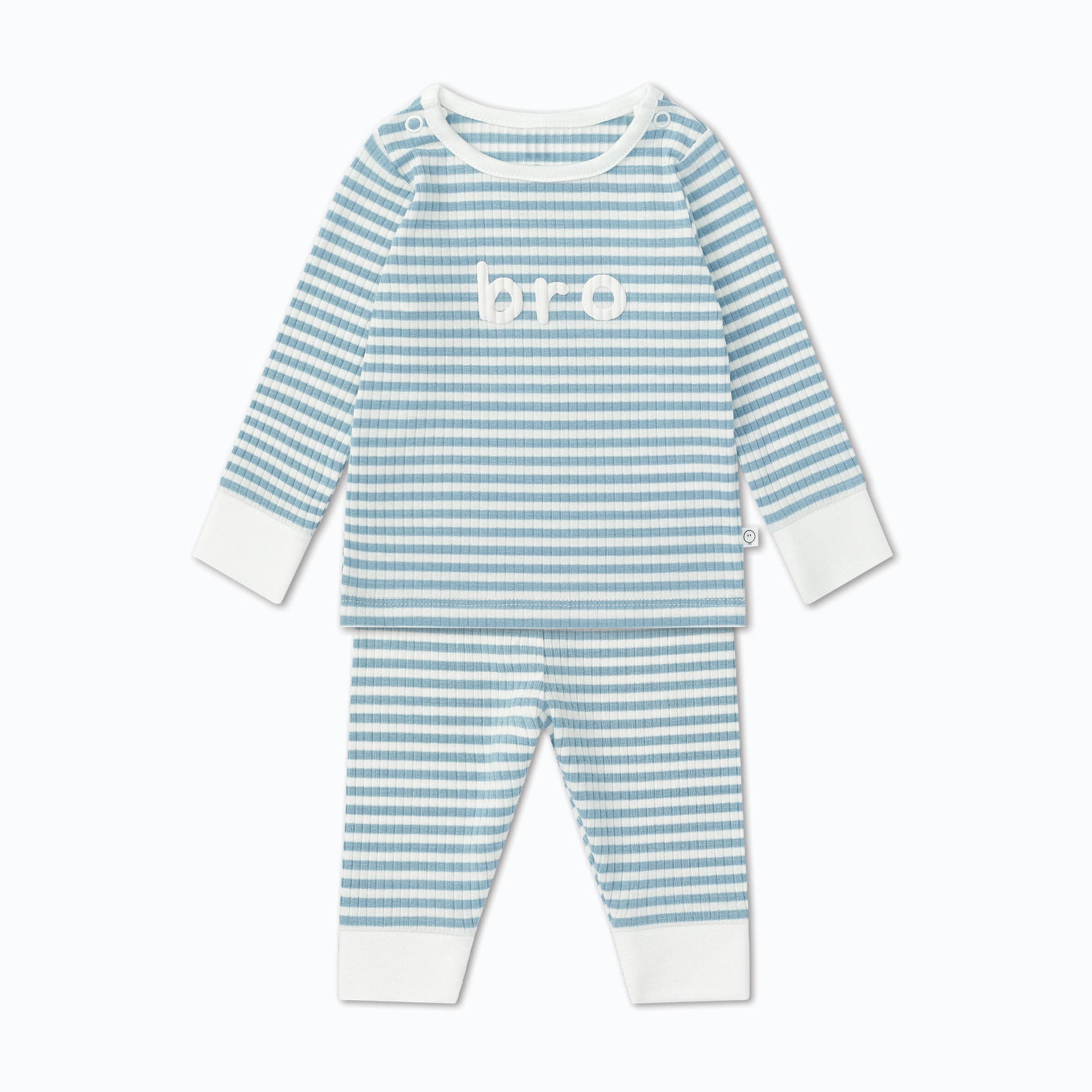 Sea Stripe Bro Ribbed Pyjamas | Sibling Pyjamas | MORI