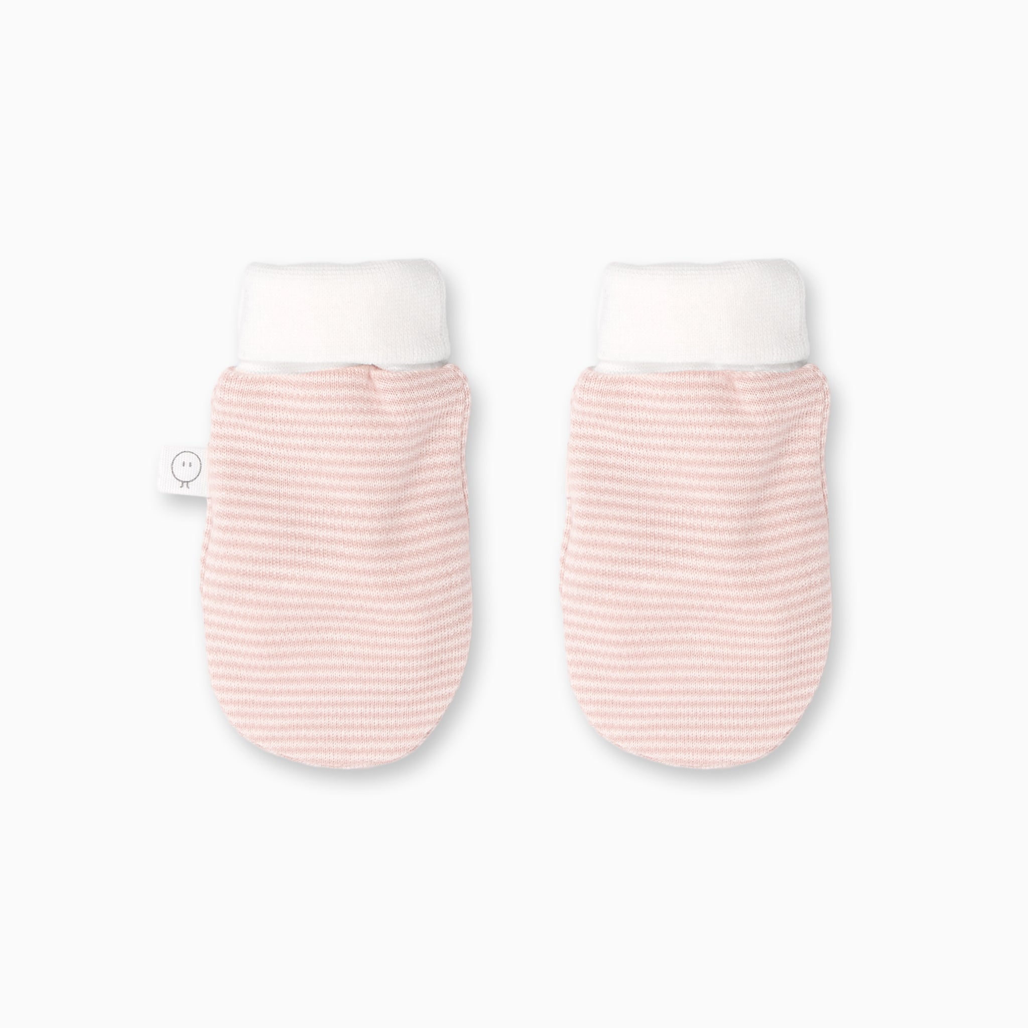 MORI Baby Mittens one size Blush stripe