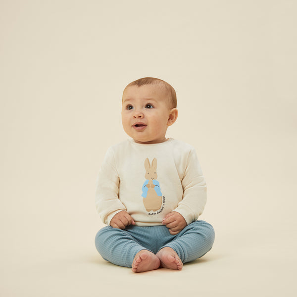 Peter Rabbit Sweatshirt | Organic Baby Clothes | MORI